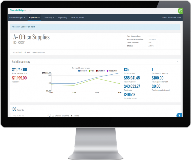 Financial Edge NXT for Foundations - Capital Business Solutions