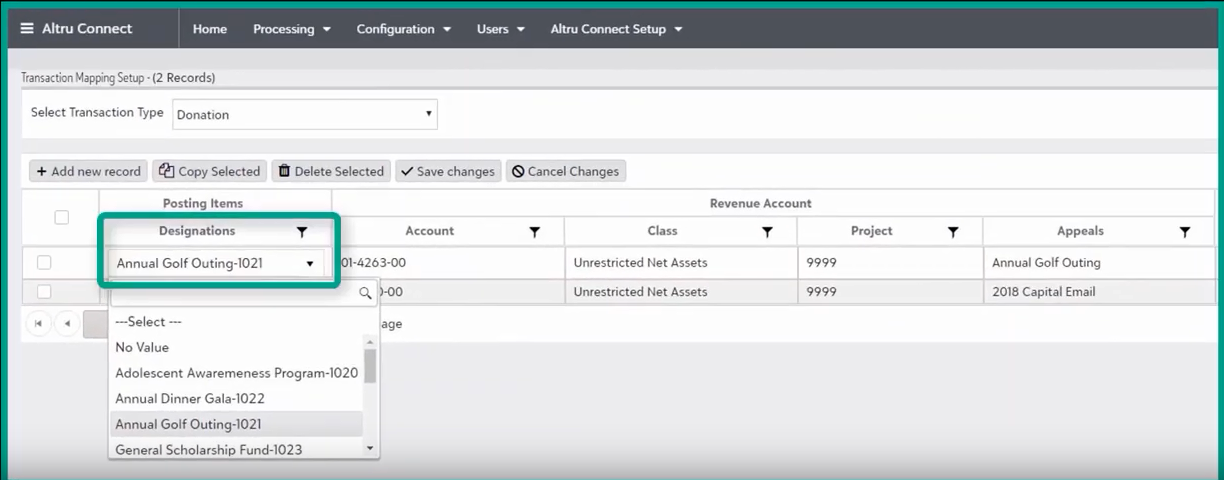 Altru Connect - Integrating Altru and Financial Edge NXT